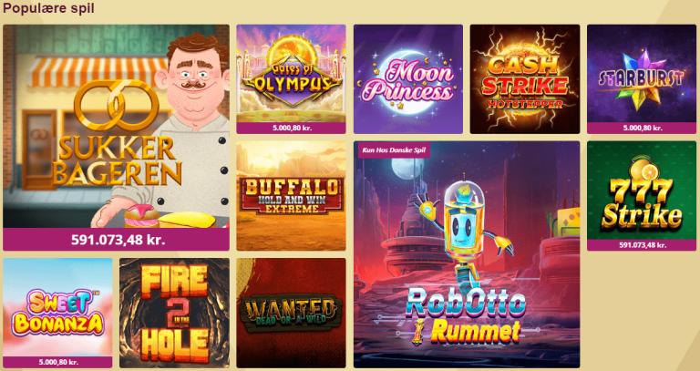 Danske Spil Casino - Log ind og spil online i Danmark 2025